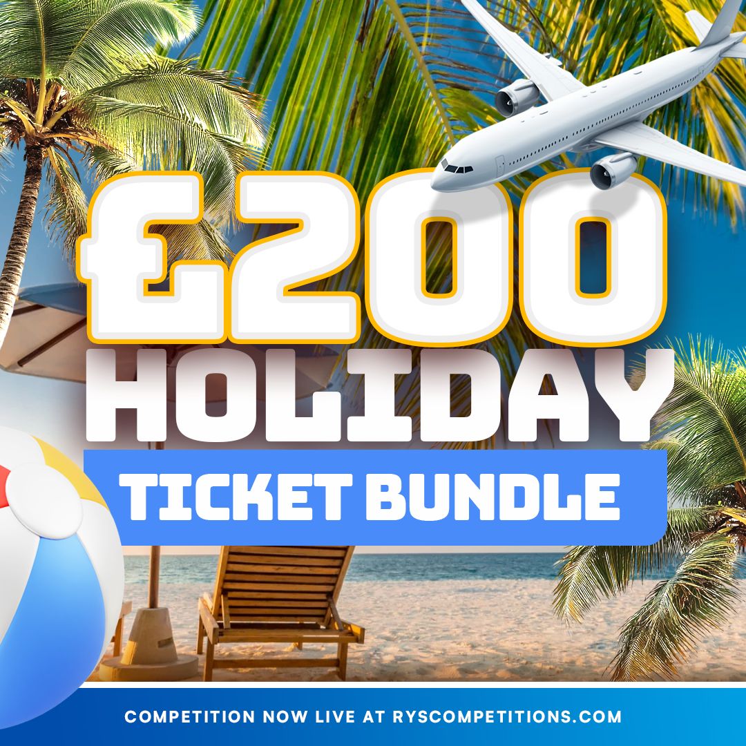 £200 Holiday Ticket Bundle *Auto Draw* #2 - Ry's Competitions